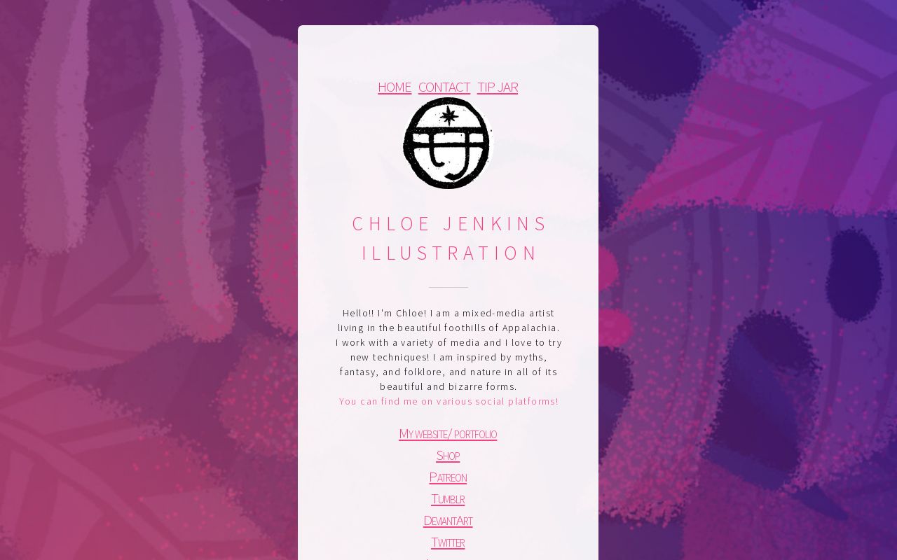 Chloe Jenkins Illustration Links